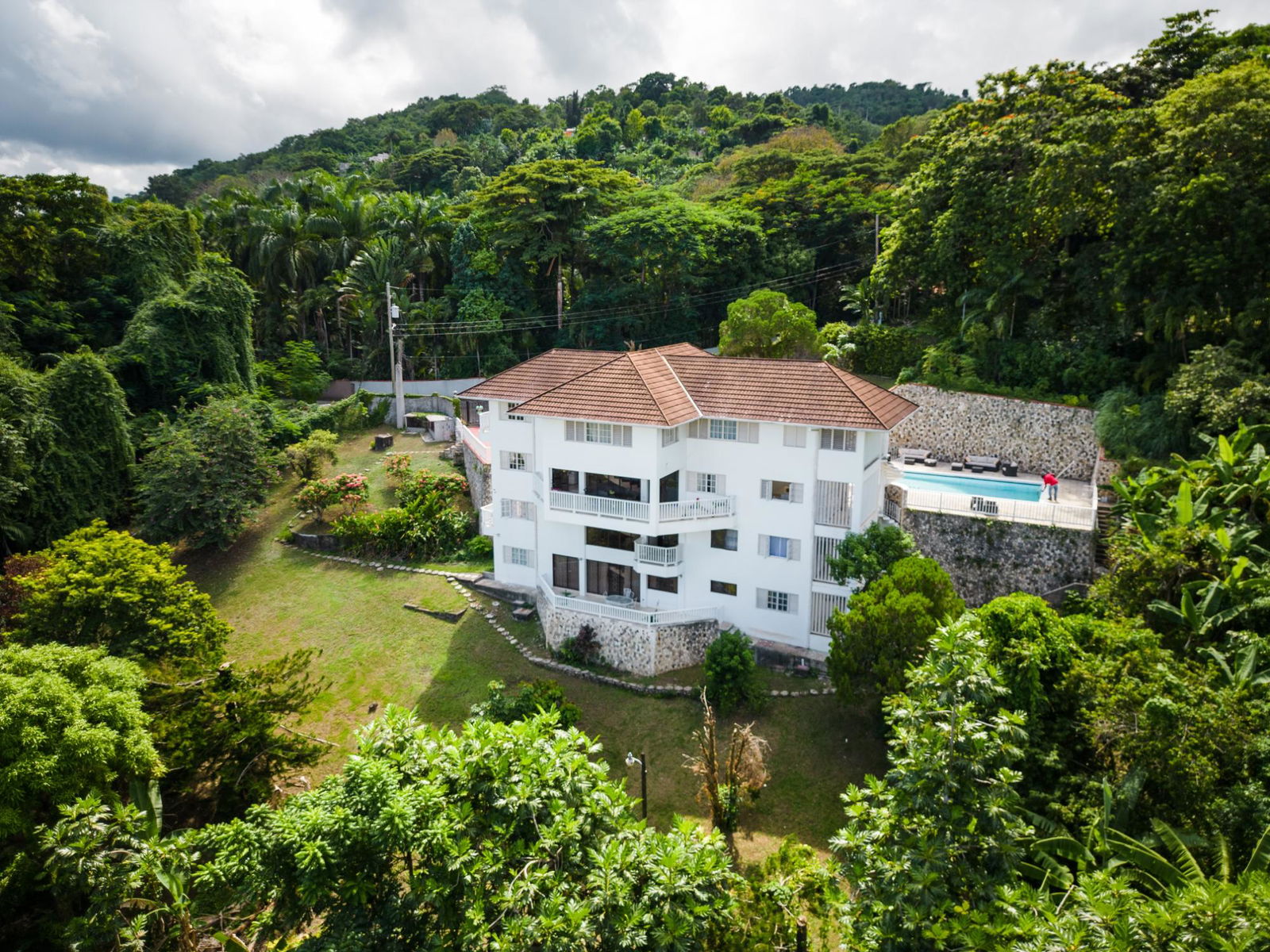 Kenjoy Villa: Luxury Ridge Estate Property for Sale in Ocho Rios, Jamaica