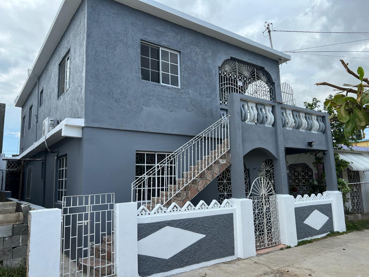 Modern Two-Family Home for Sale in Portmore, Jamaica