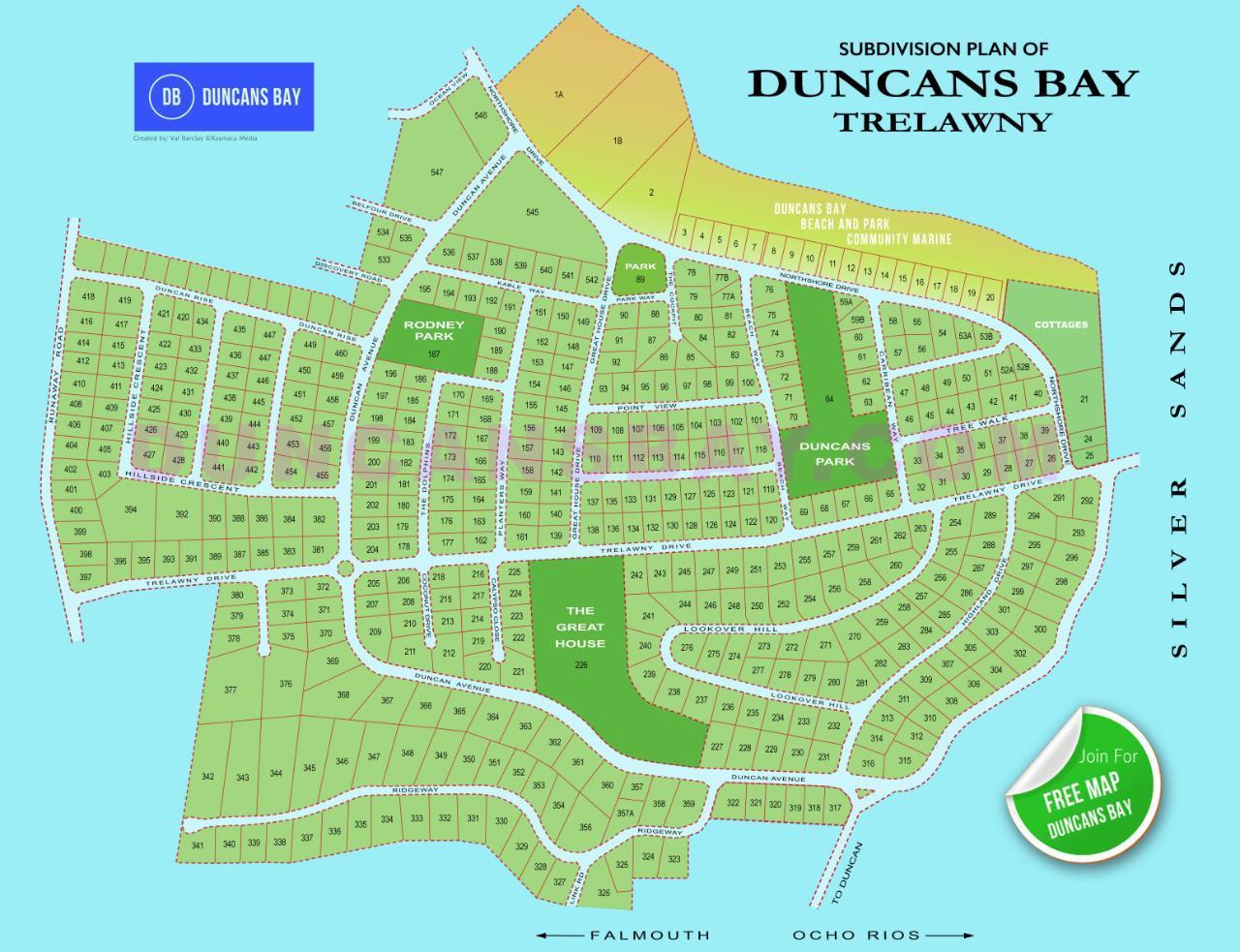 Residential Lot for Sale in Duncan's Bay, Trelawny - Build Your Dream Villa