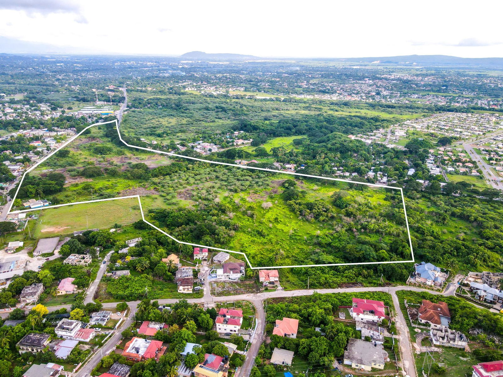 39 Acres of Prime Development Land for Sale in Green Acres, Jamaica