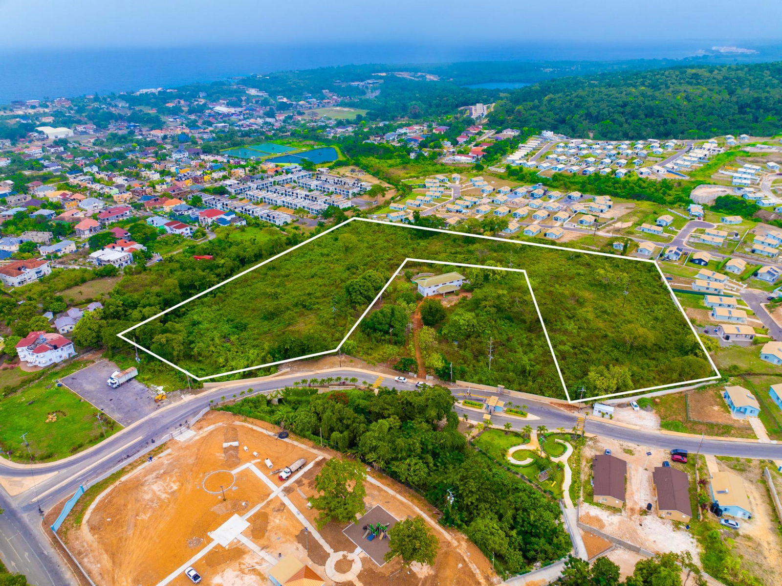 Prime 8.25 Acres Residential Development Land for Sale in St. Ann, Jamaica
