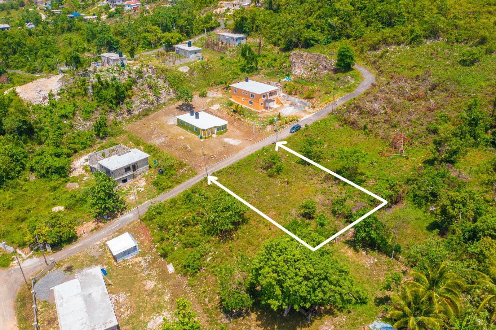 Residential Lot for Sale in Gumption Heights, Brown's Town, St. Ann, Jamaica