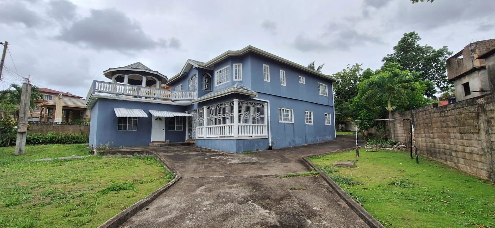 Spacious 5-Bedroom House for Sale in Williamsfield Heights, Manchester, Jamaica
